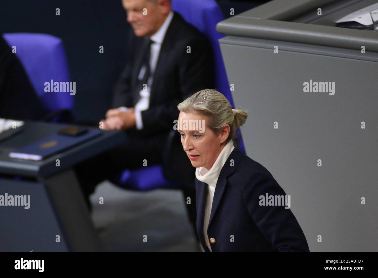 Berlin, Deutschland, 29.01.2025: Deutscher Bundestag: 209 ...