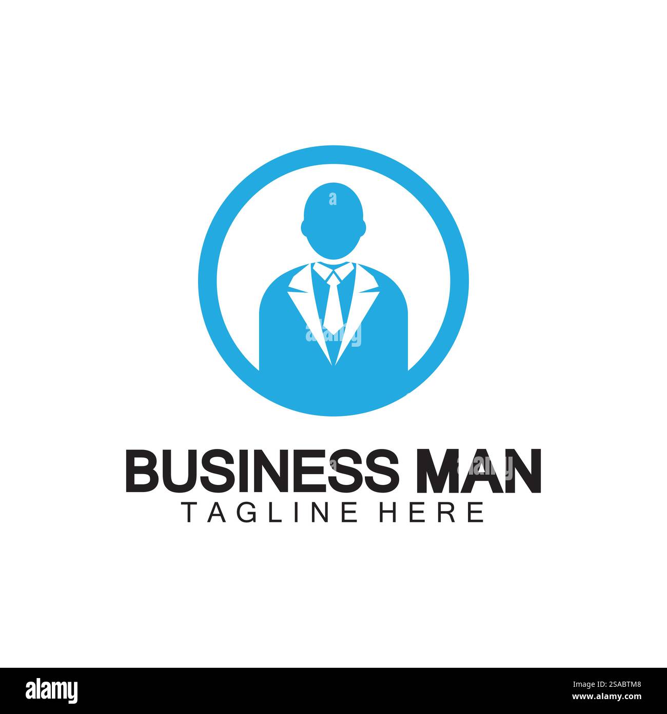 Businessman people icon illustration Stock Vector Images - Alamy