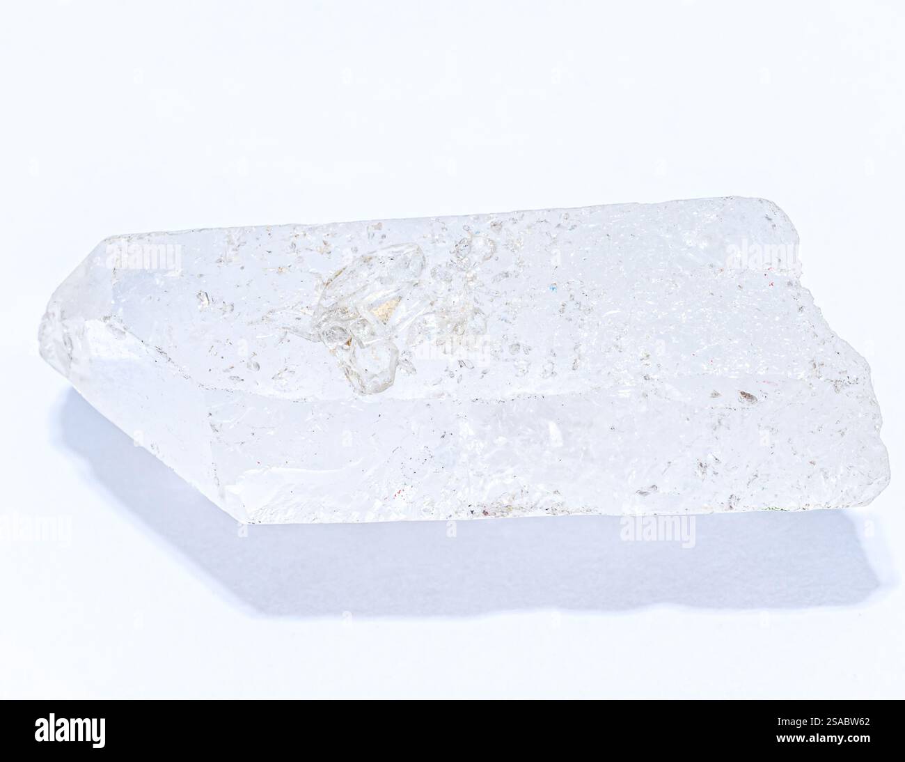 Quartz Crystal with hieroglyphics Stock Photo - Alamy