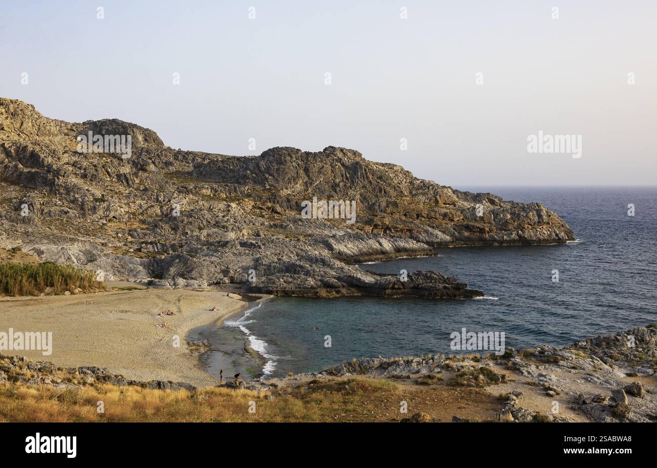 Ammoudi Bay near Plakias, south coast, Crete, Greece, Europe Stock ...