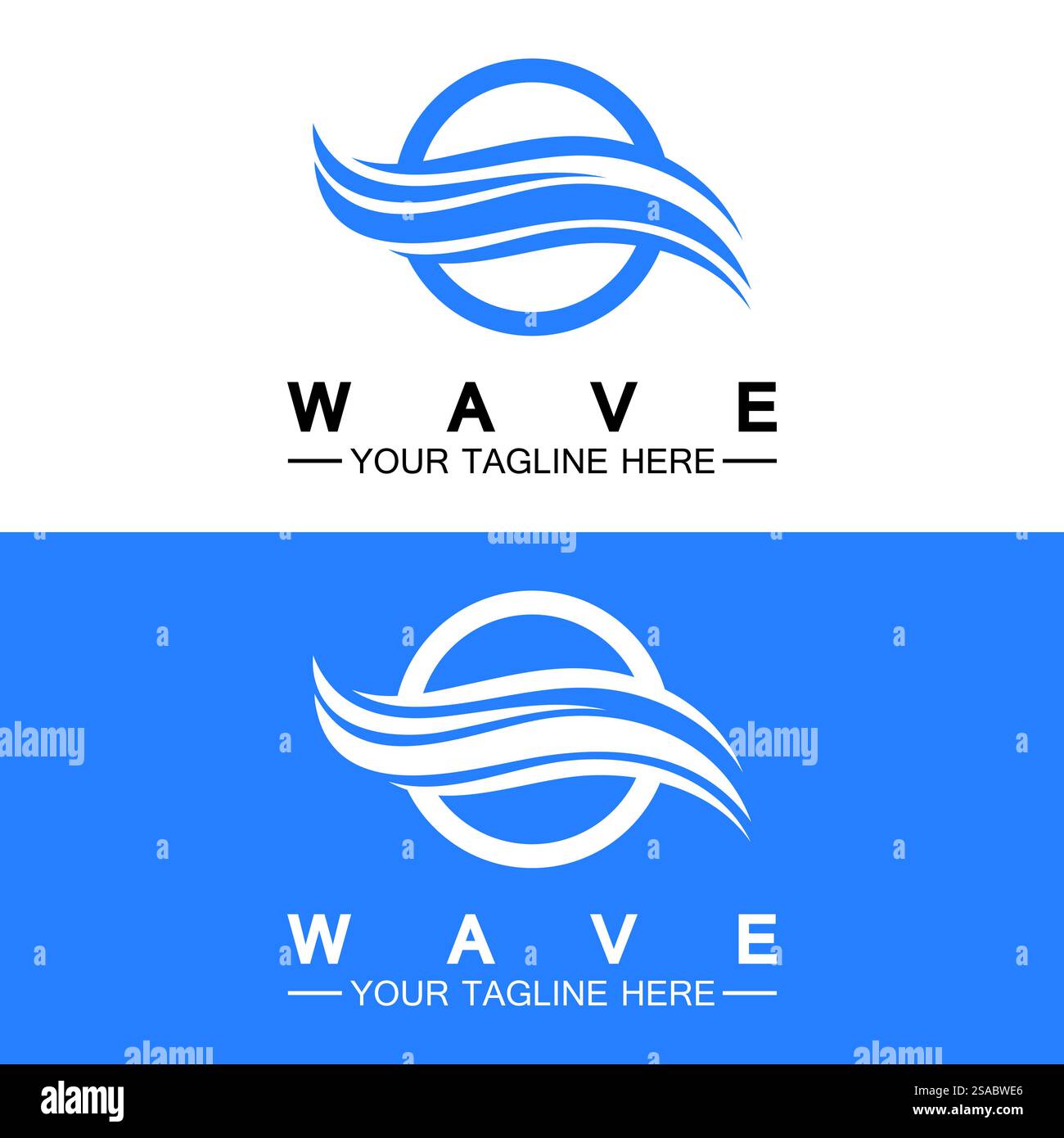 Wave symbol vector illustration design Stock Vector Image & Art - Alamy