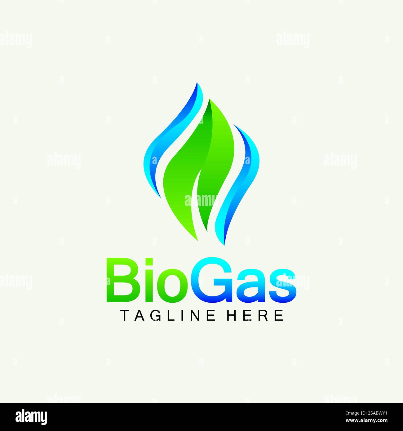 Biogas logo. Oil and gas logo. Biogas logo energy with Fire and leaf ...