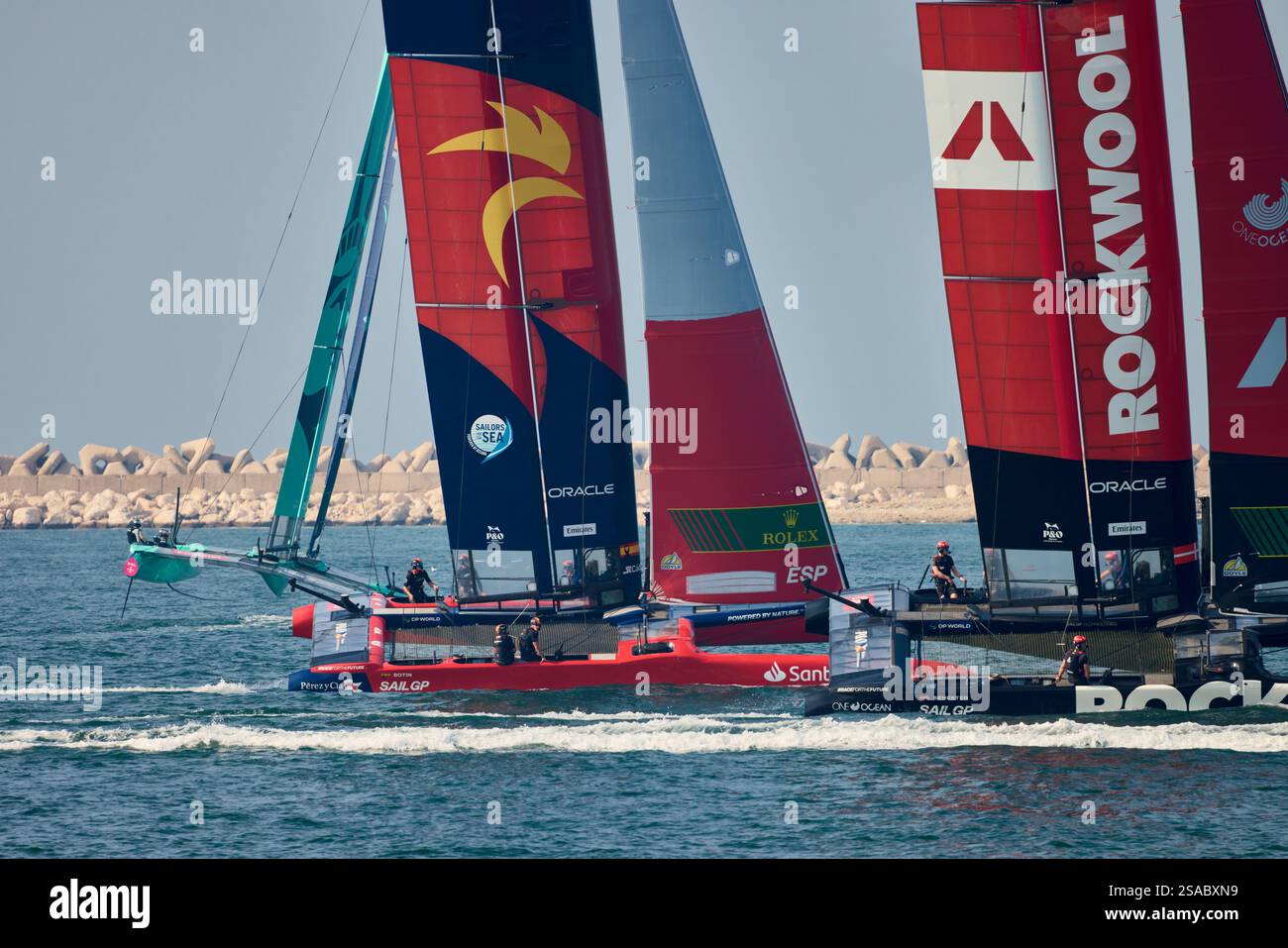 UAE, Dubai, 23 November 2024: Rolex Sail GP Grand Prix international ...