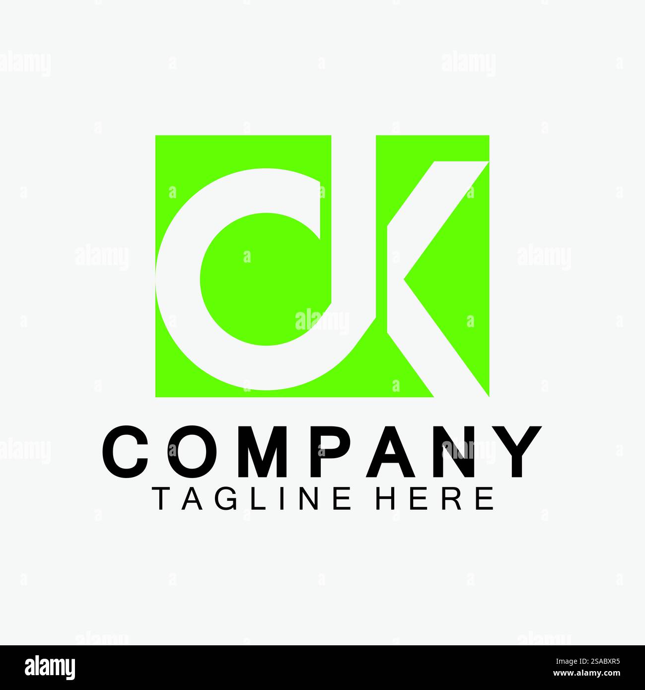 Ok letter design hi-res stock photography and images - Alamy