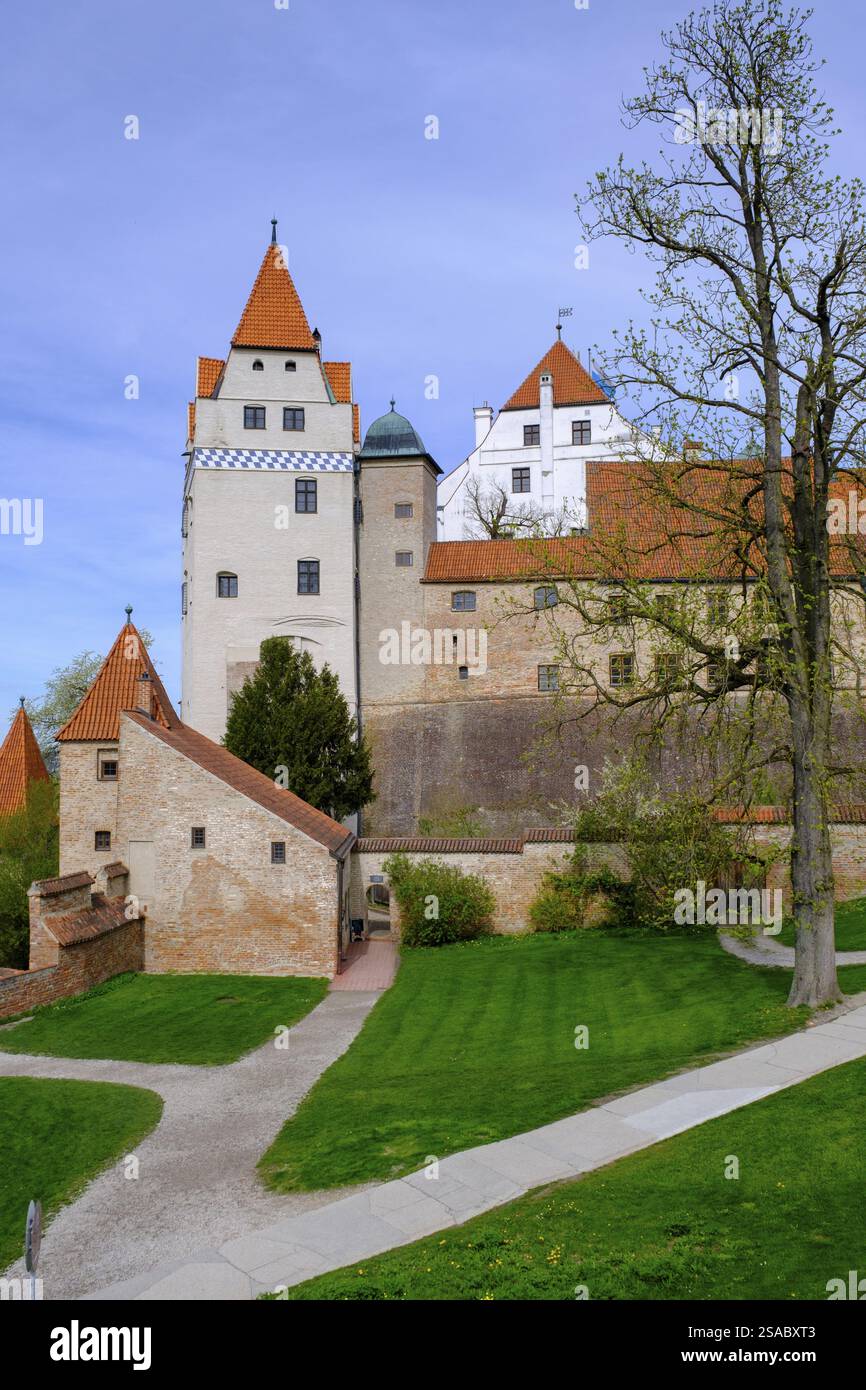 Trausnitz Castle, Landshut, Lower Bavaria, Bavaria, Germany, Europe ...
