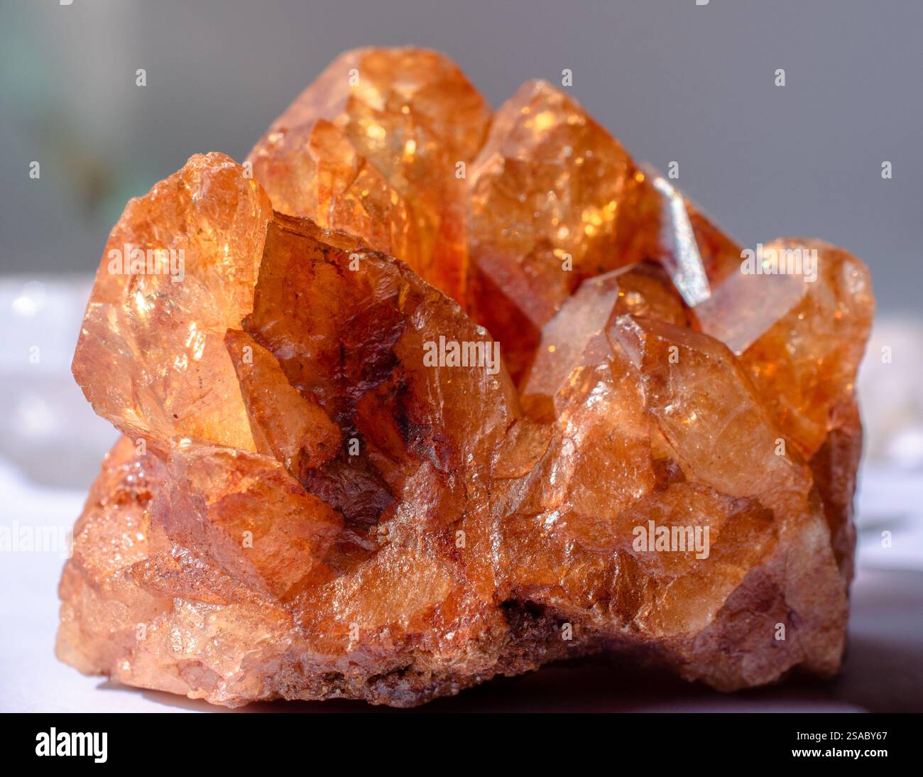 Raw crystals in macro hi-res stock photography and images - Alamy