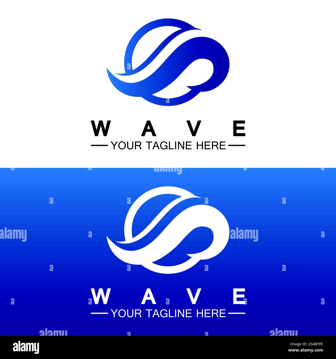 Wave symbol vector illustration design Stock Vector Image & Art - Alamy