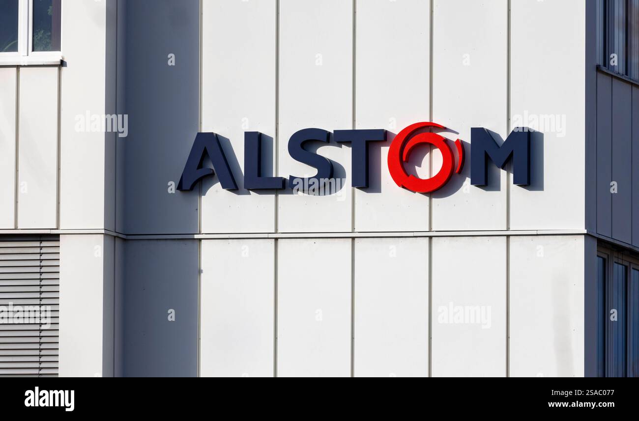 29.01.2025, Deutschland, Sachsen, auf dem Foto das Firmenlogo der ...