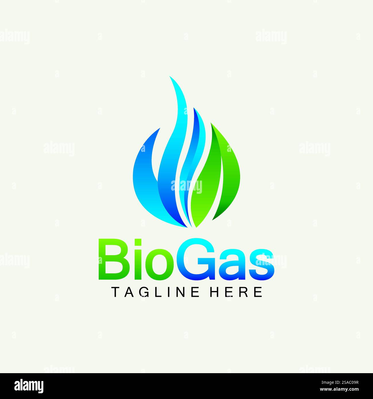 Biogas logo. Oil and gas logo. Biogas logo energy with Fire and leaf ...