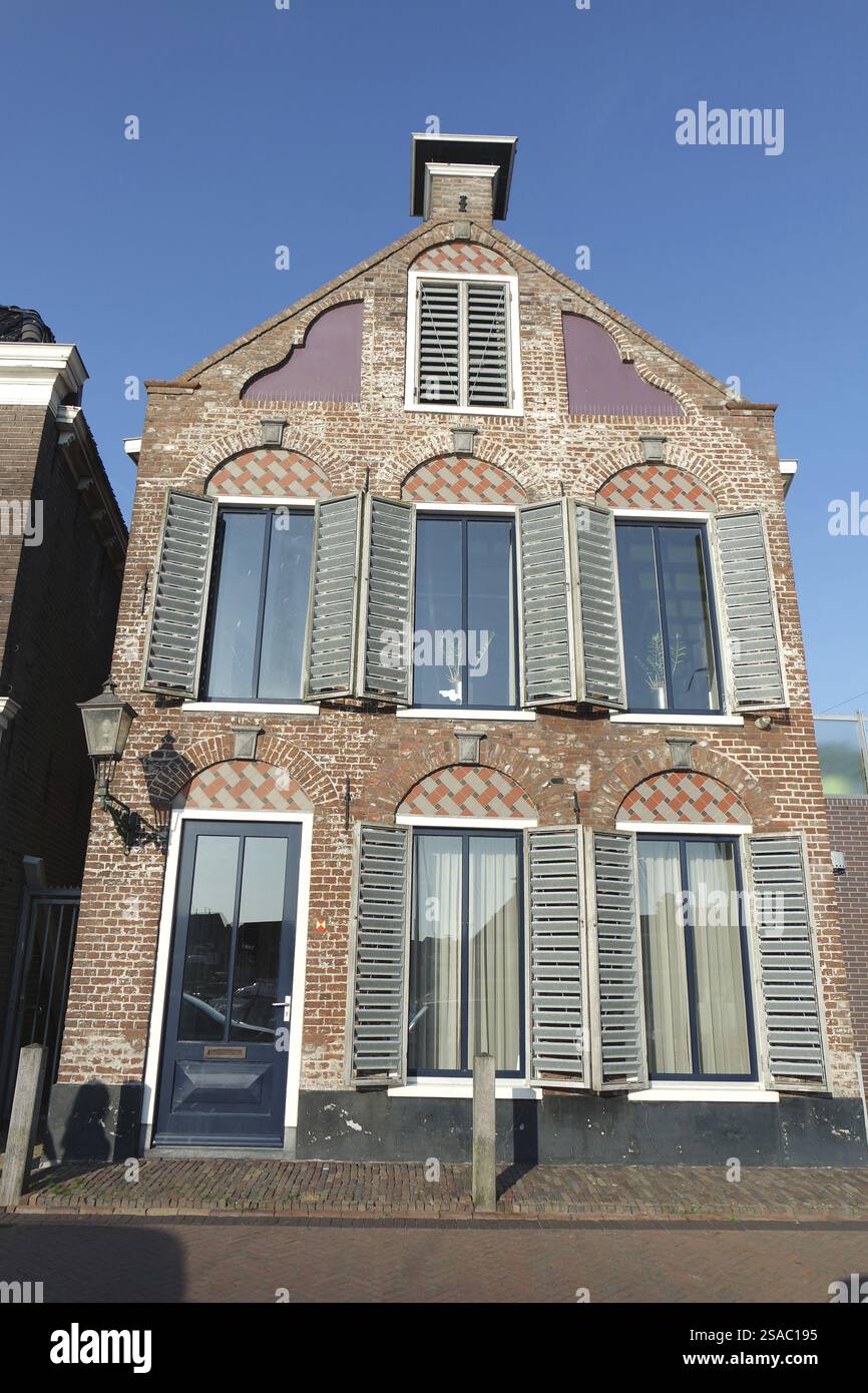 Historic architecture in Friesland, Netherlands Stock Photo - Alamy