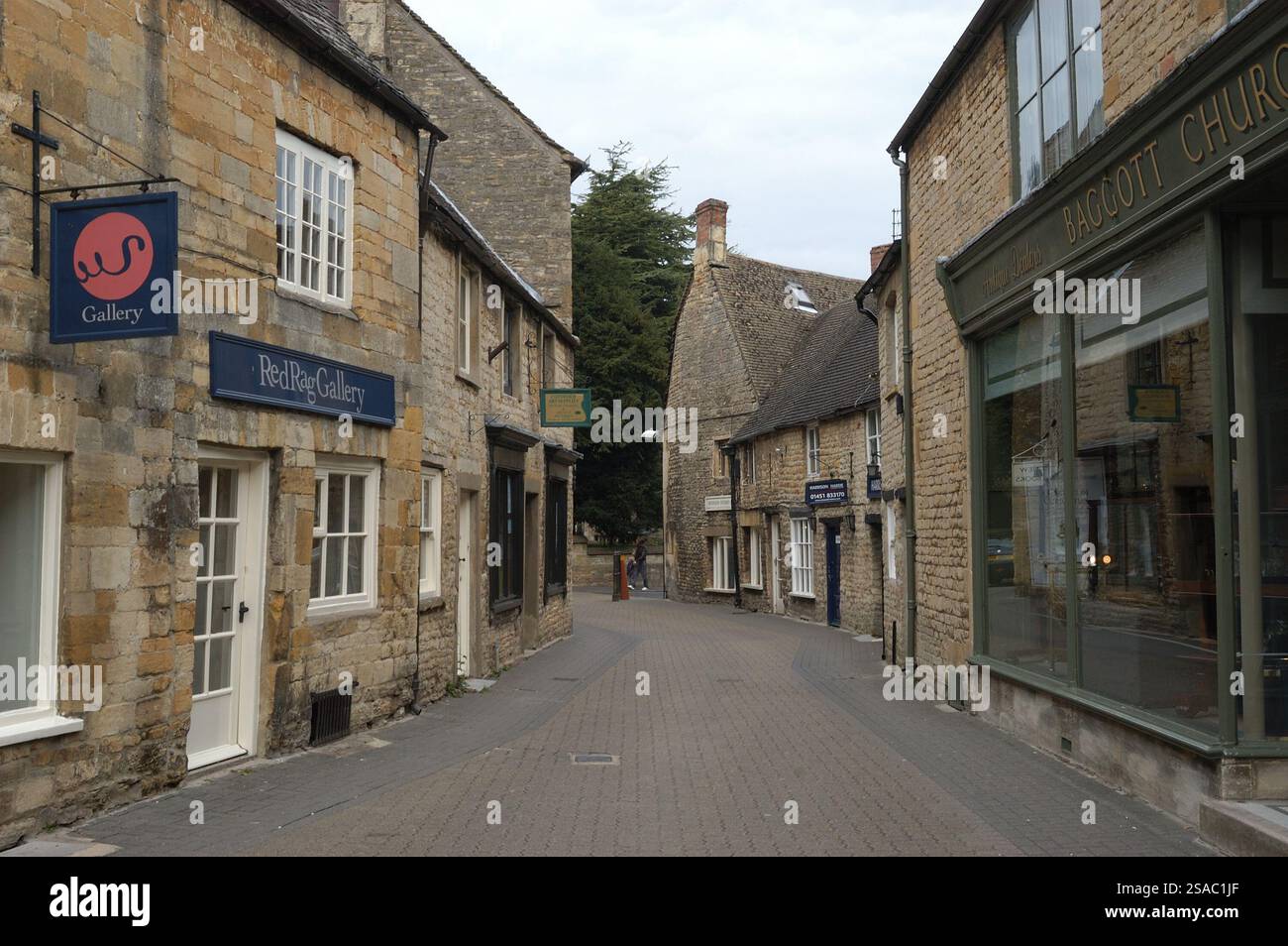 Shops at Stow on the Wold on Church Street Gloucestershire England uk ...