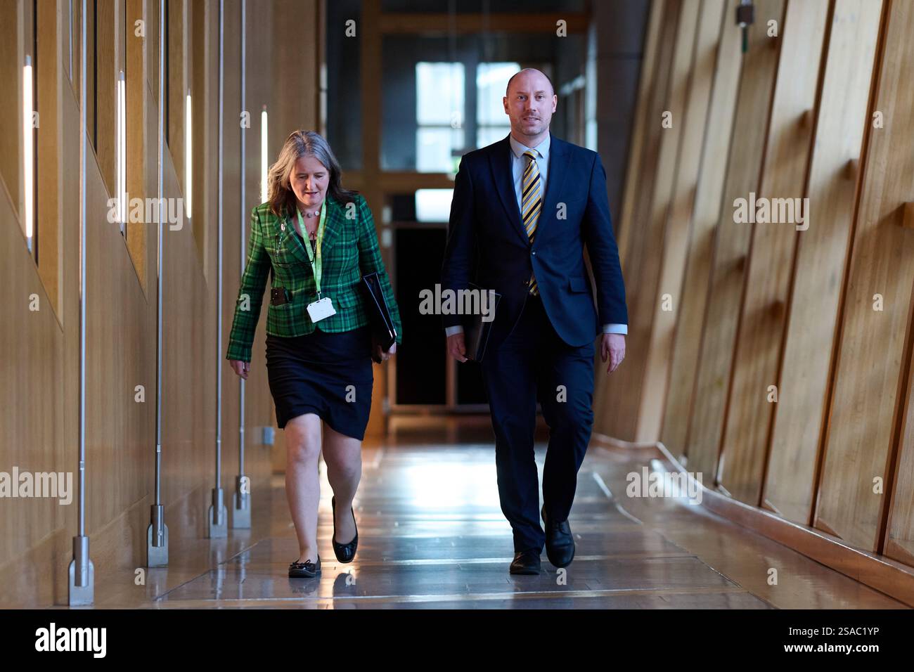 Edinburgh Scotland, UK 29 January 2025. Cabinet Secretary for Health ...