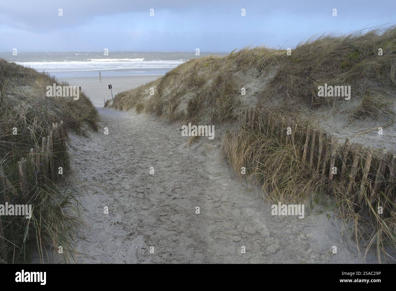 Beach access, Norderney island Stock Photo - Alamy