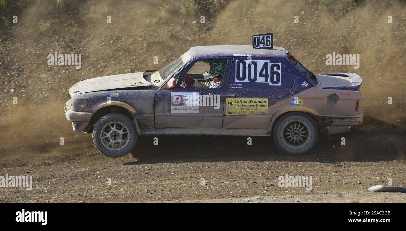 Car racing, autocross, race track of the RSG Aartal, cross-country car ...