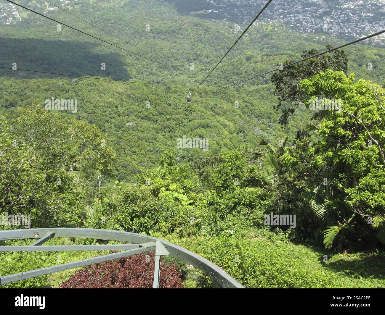 View from Pico Isabel de Torres Stock Photo - Alamy