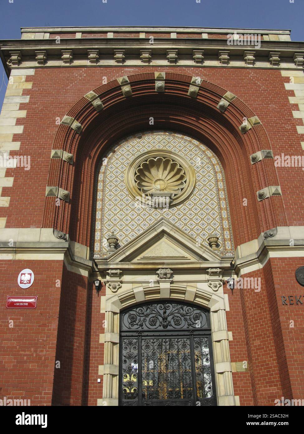 Rectorate building of the University of Szczecin Stock Photo - Alamy