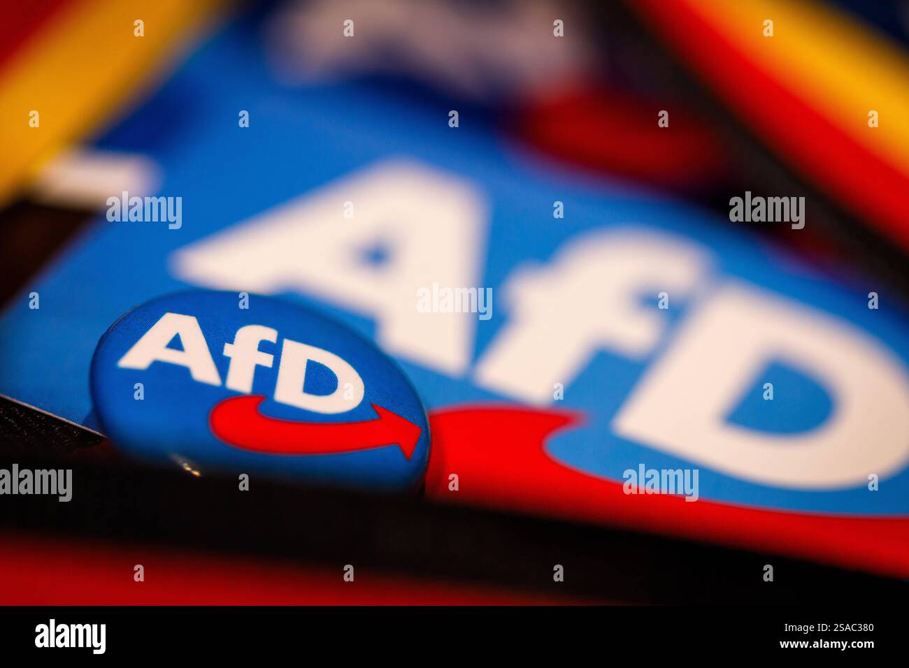 Symbolfoto AFD DEU/Deutschland/Illustration, 29.01.2025, Symbolfoto AFD ...