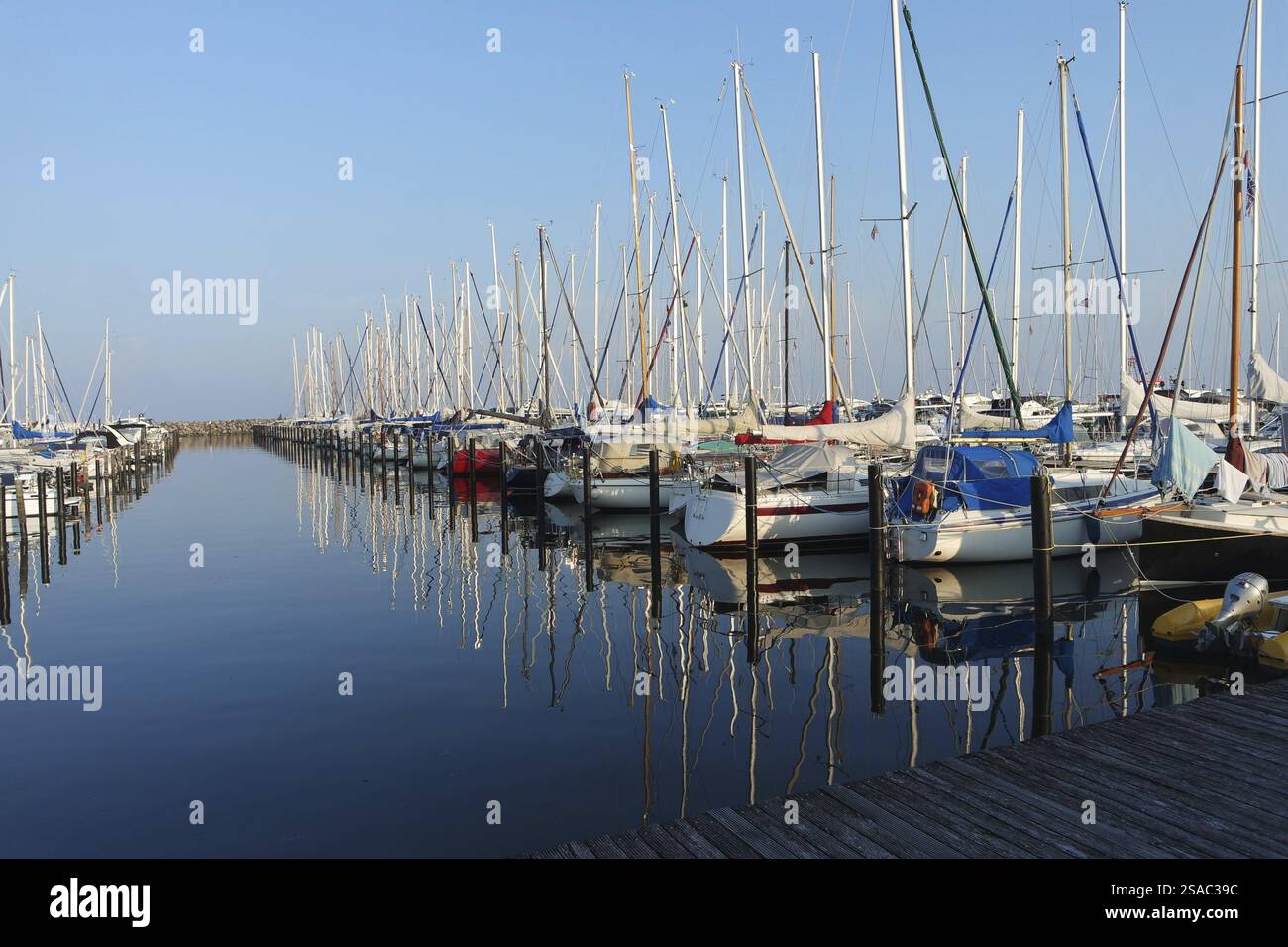 Priwall harbour Travemuende Stock Photo - Alamy