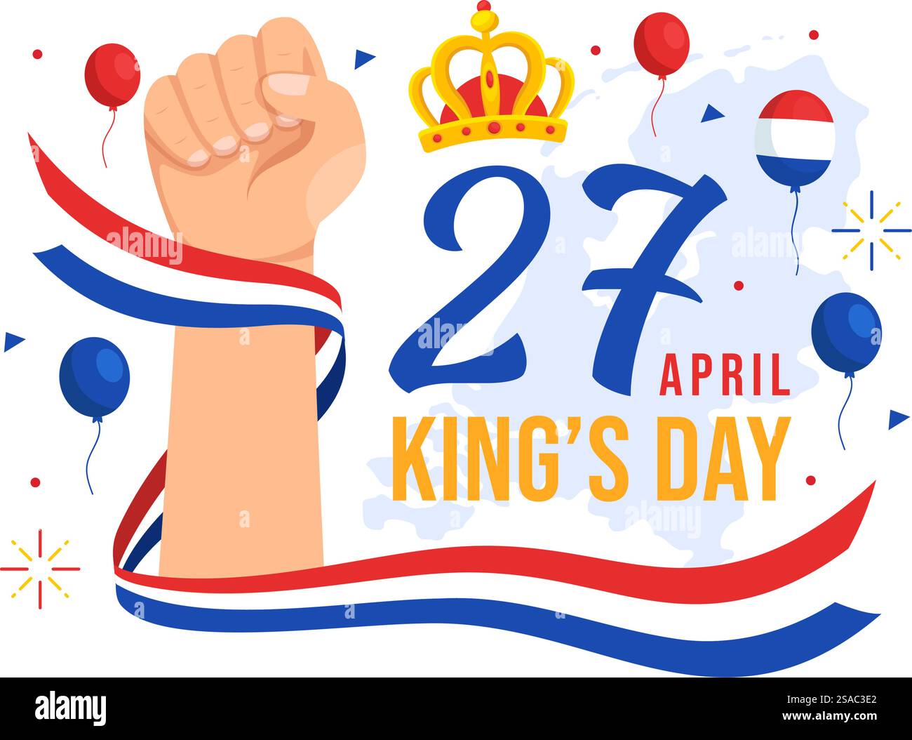 Crown of the king amsterdam Cut Out Stock Images & Pictures - Alamy