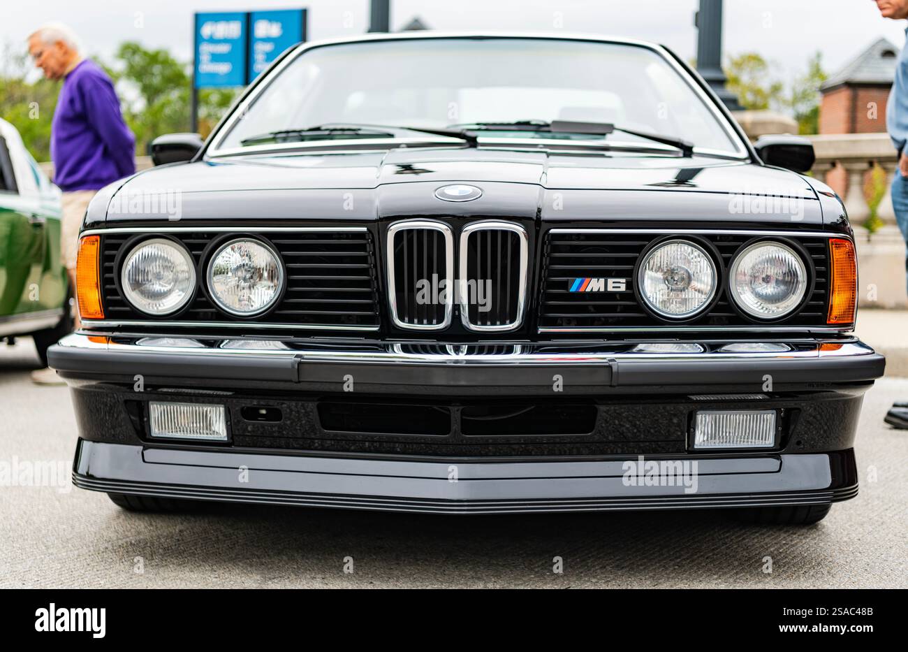 Chicago, Illinois - September 29, 2024: BMW e24 m6 parked on the street ...
