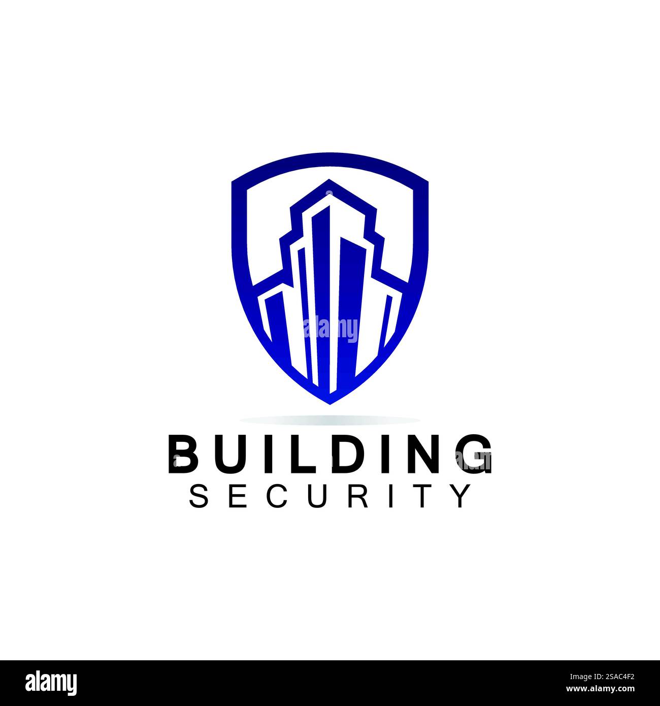 Building security logo design template Stock Vector Image & Art - Alamy