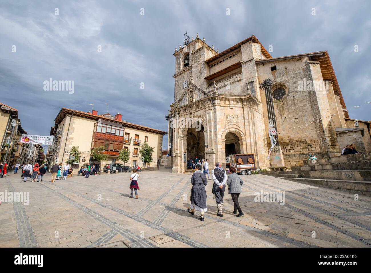 Church of San Juan, Salvatierra, Álava, autonomous community of the ...