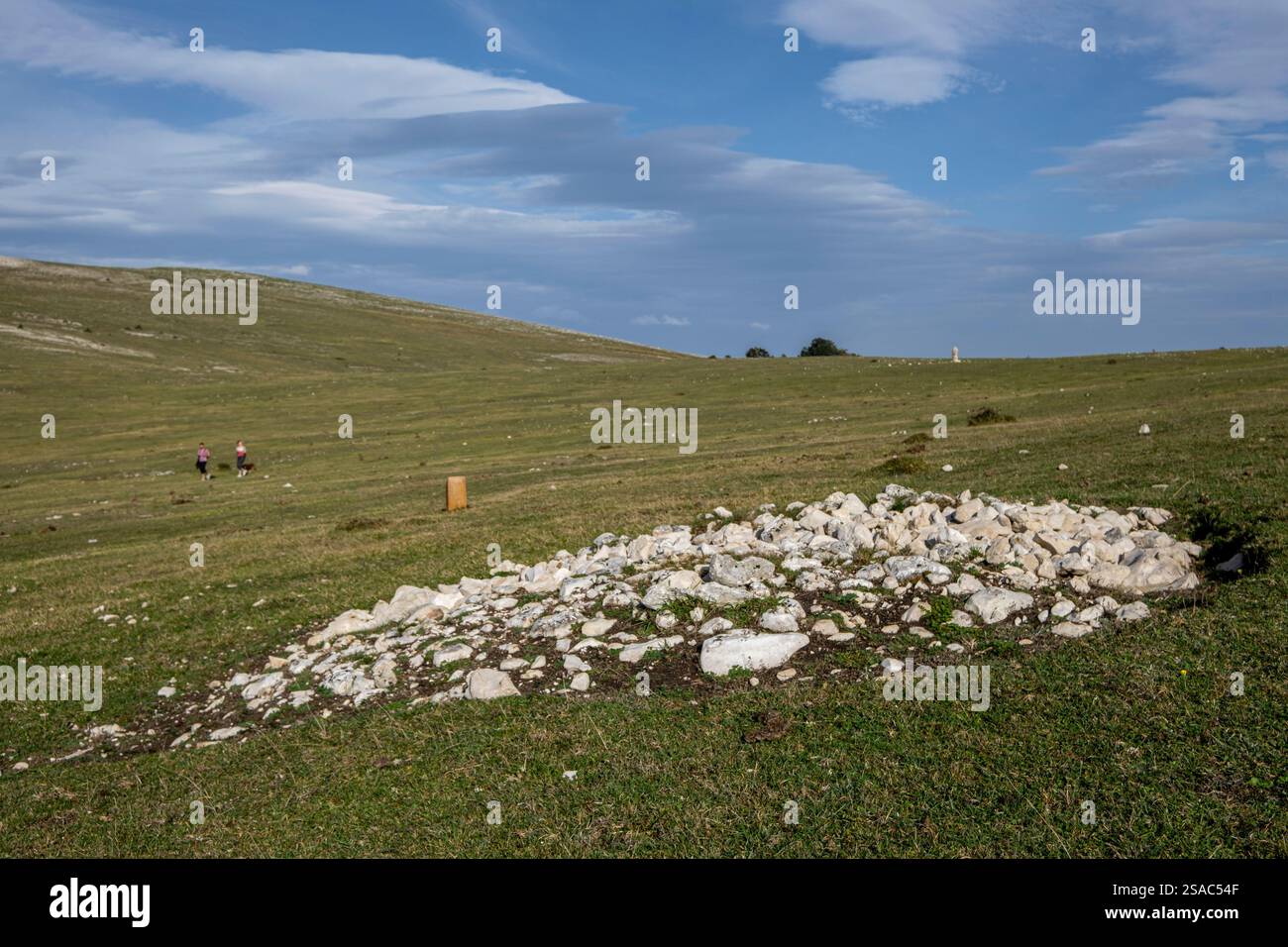 Atau tumulus, Legaire Megalithic Park, Campas de Legaire, Álava, Basque ...