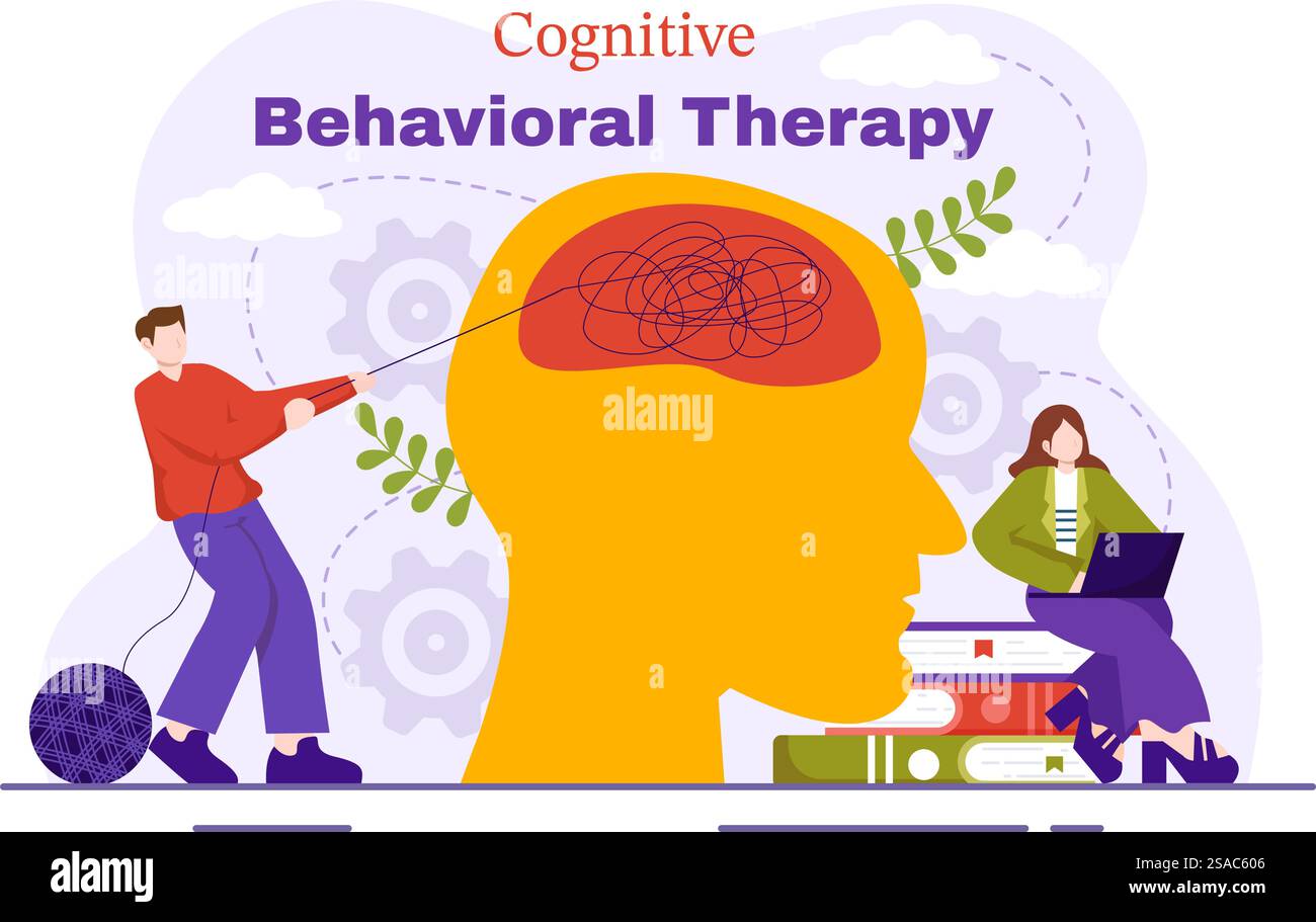 Therapy learning Stock Vector Images - Alamy