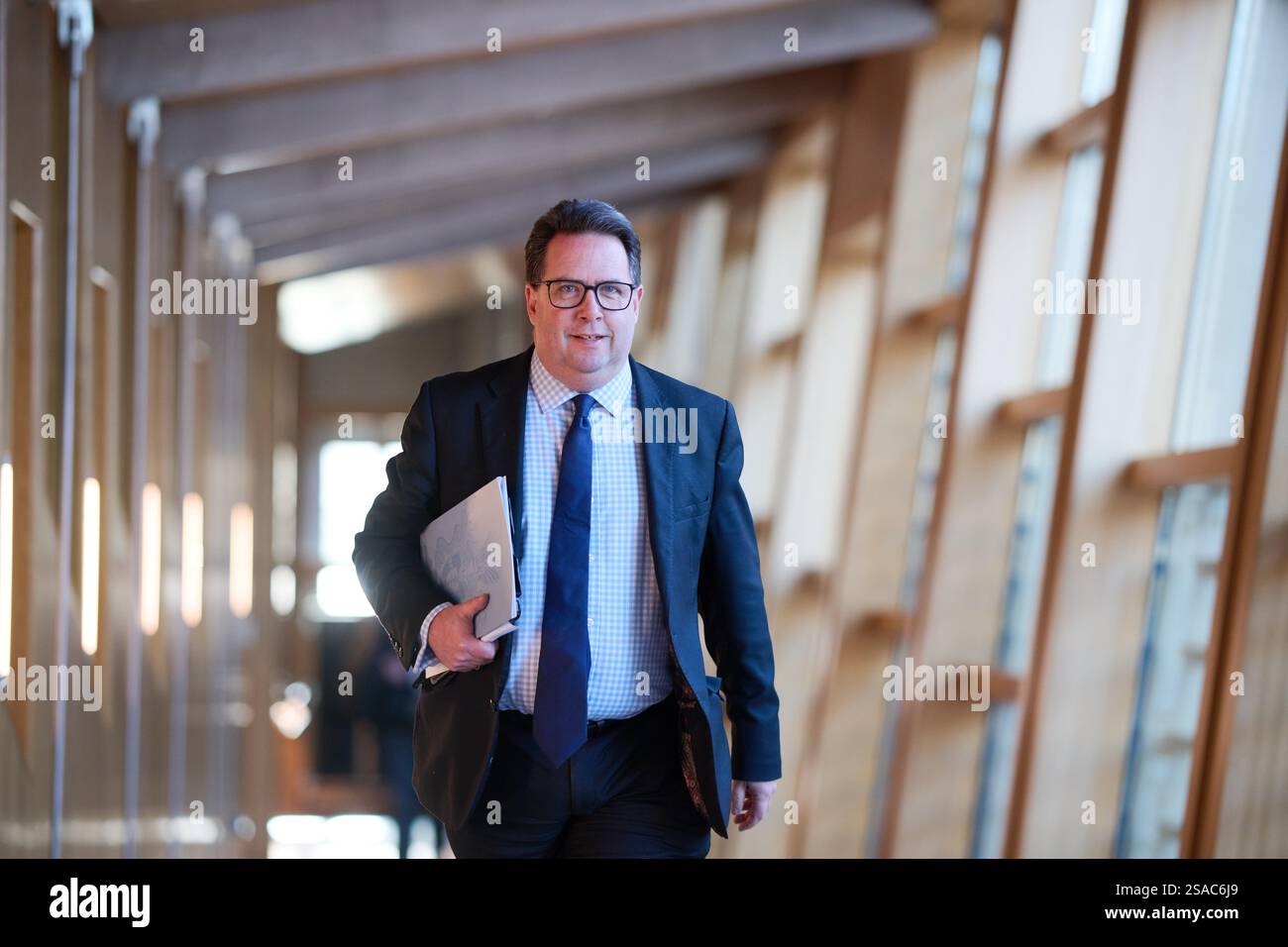 Edinburgh Scotland, UK 29 January 2025. Craig Hoy MSP at the Scottish ...