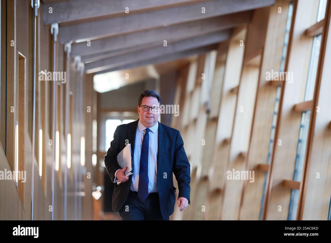 Edinburgh Scotland, UK 29 January 2025. Craig Hoy MSP at the Scottish ...