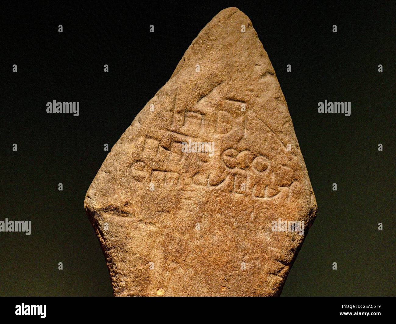 Stone stele, 10th century, Goiuria, Arkeologi Museoa, Museo Aqueologico ...