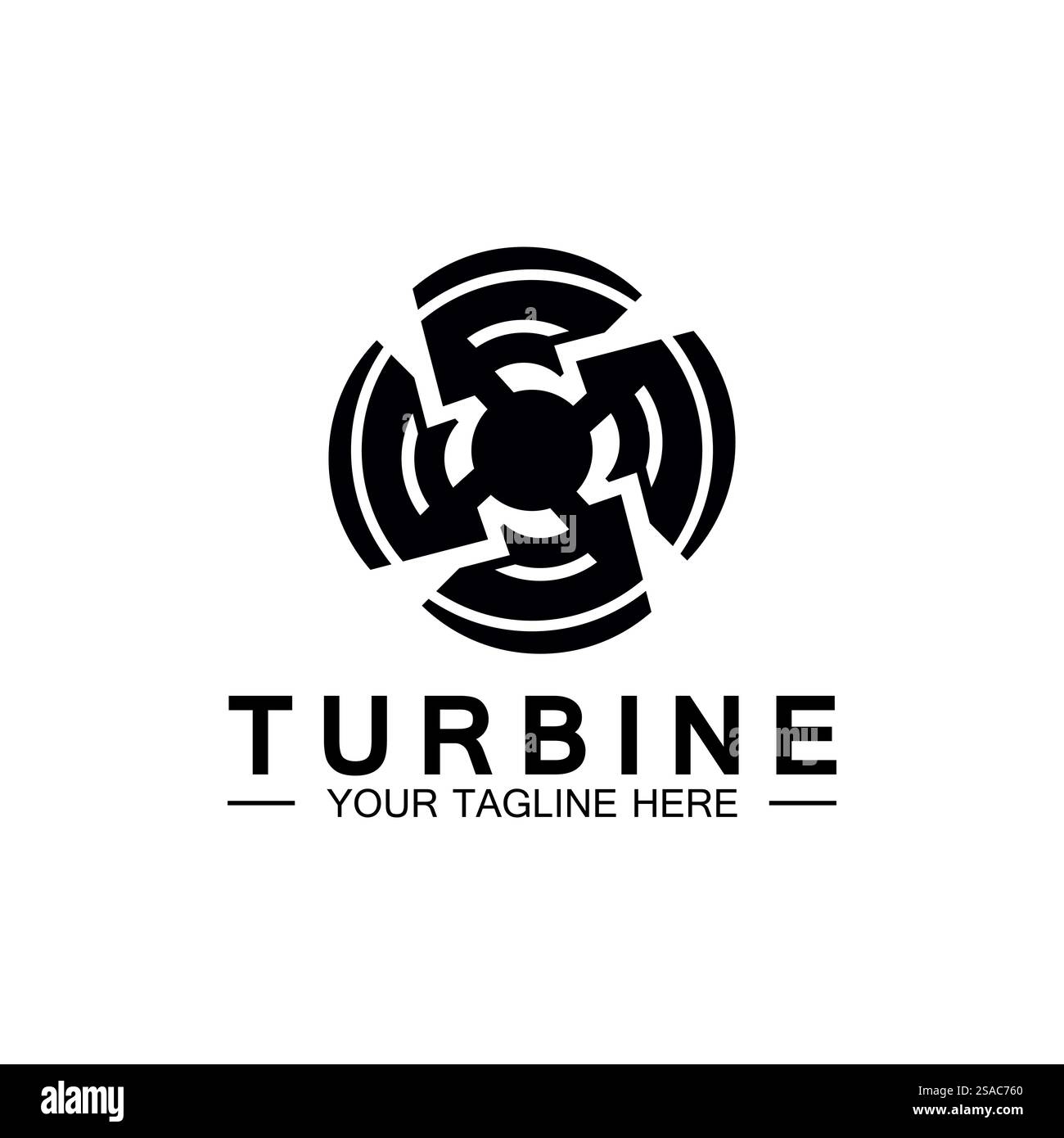 Modern Turbine logo design Logo for aviation, company, brand, industry ...