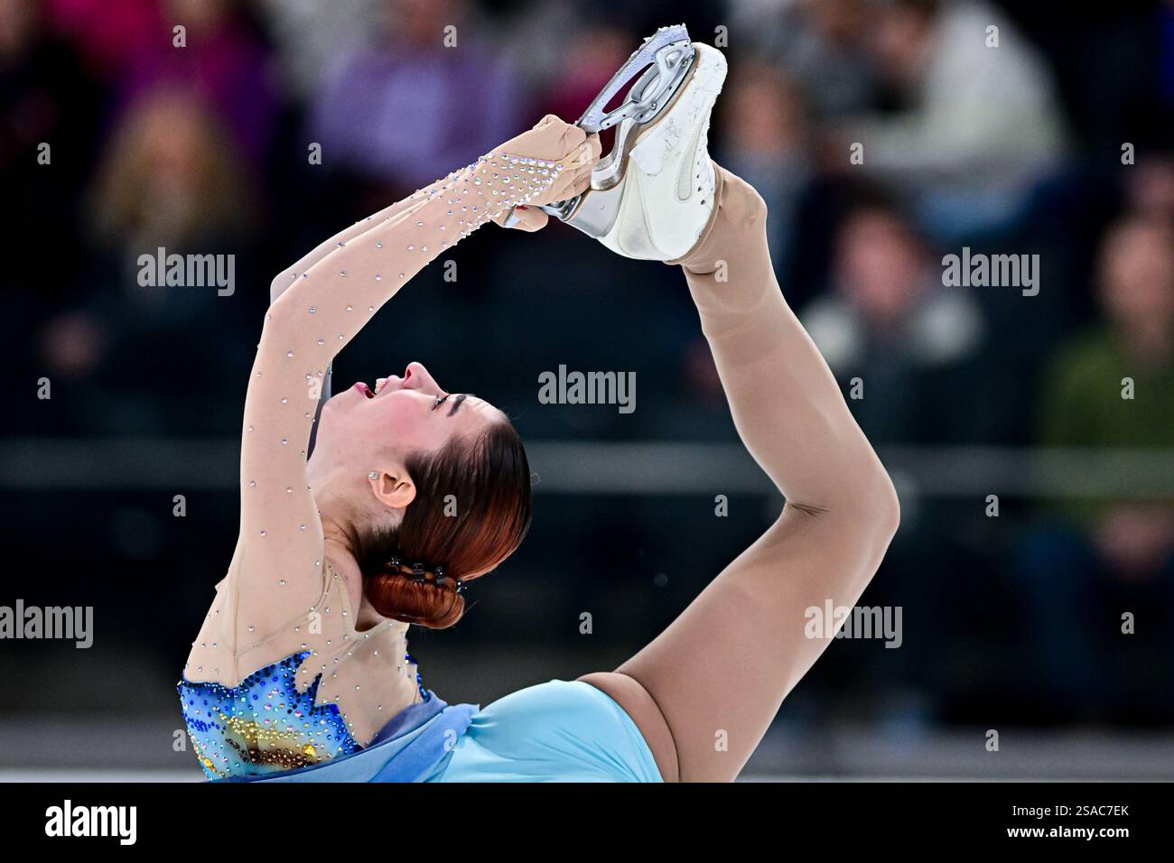 Ana Sofia BESCHEA (ROU), during Women Short Program, at the ISU ...