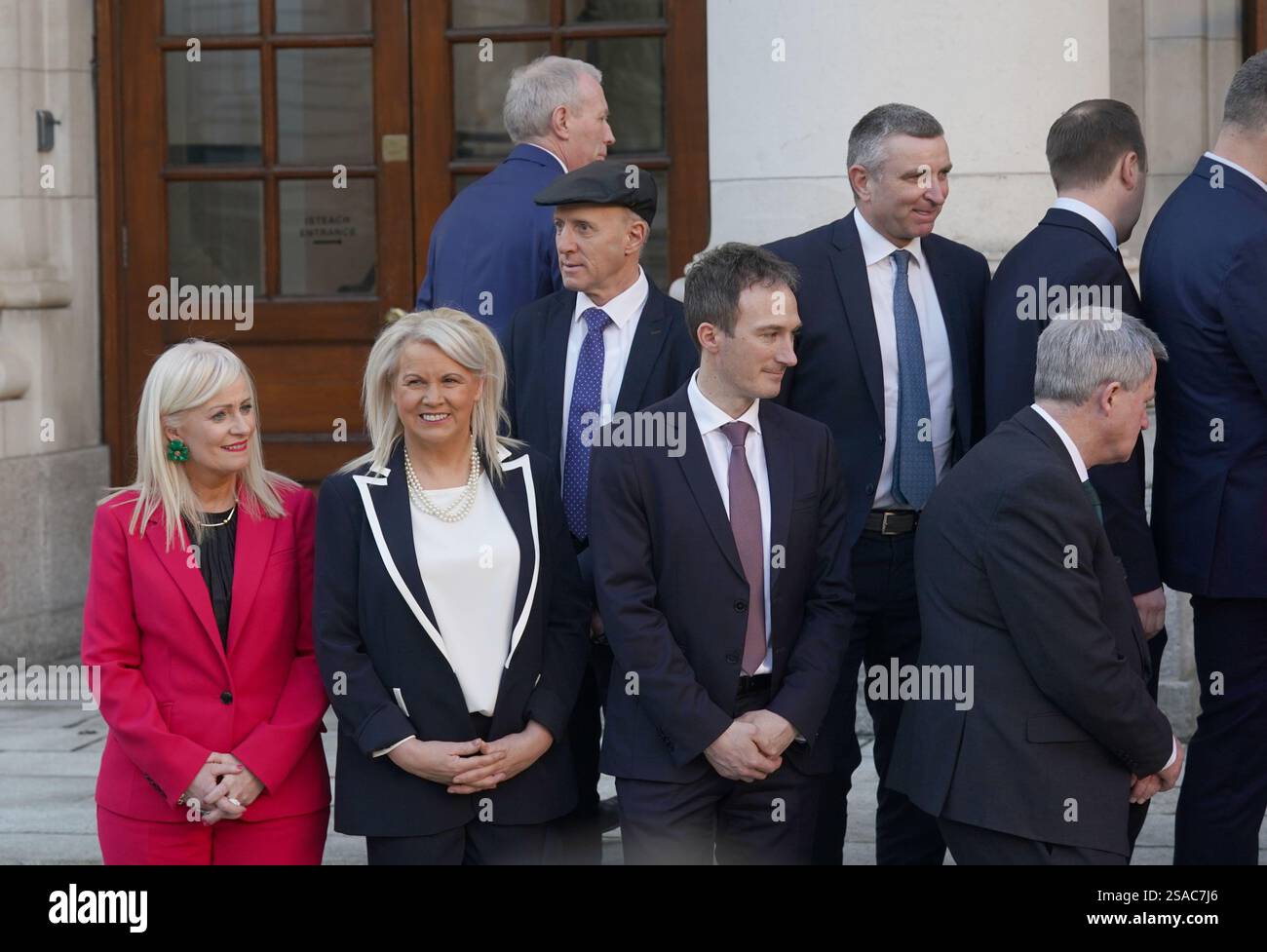 Niamh Smyth (left) and Jennifer Murnane O'Connor with newly appointed ...