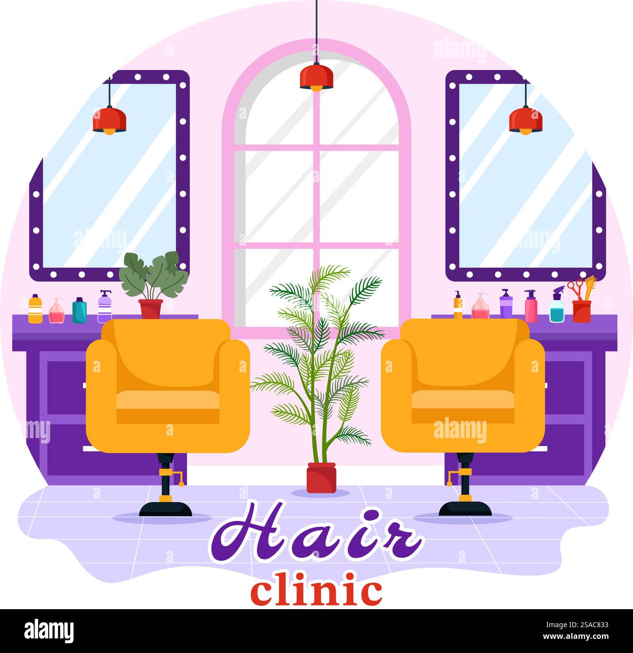 Haircut shampoo Cut Out Stock Images & Pictures - Alamy