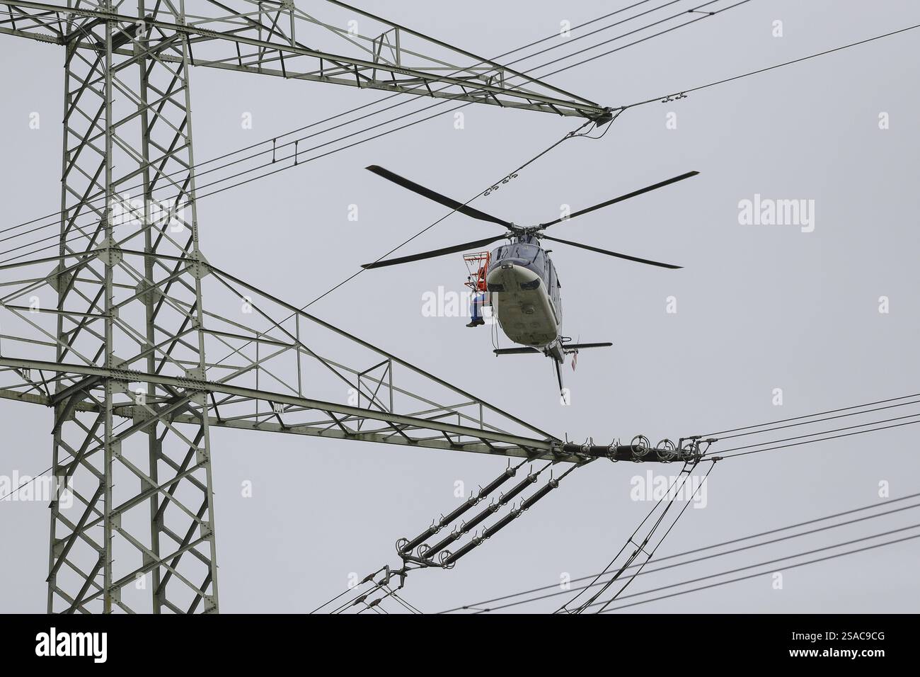 Electricity wire markers hi-res stock photography and images - Alamy