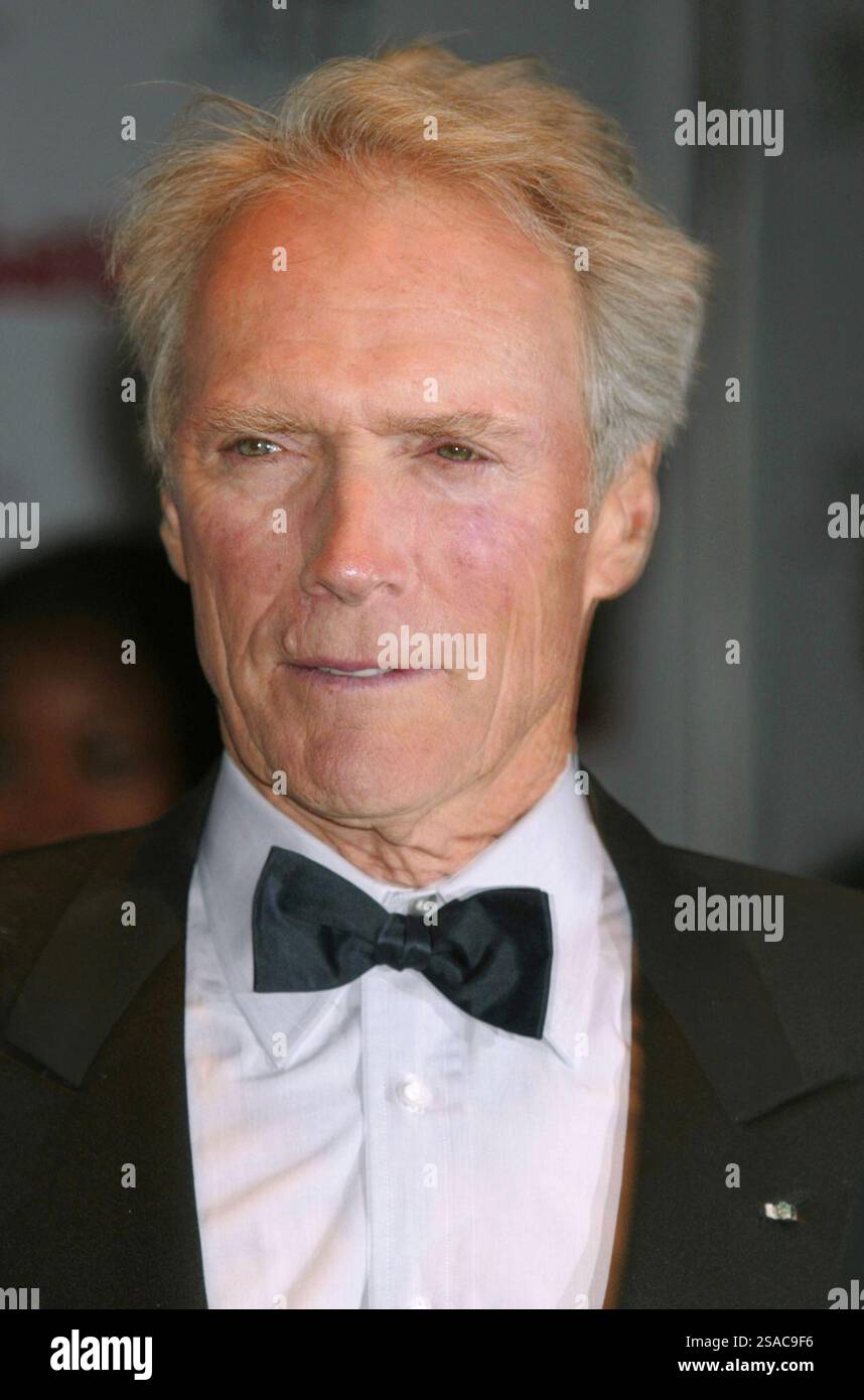 Clint Eastwood attends the premiere of "Mystic River" at the opening ...