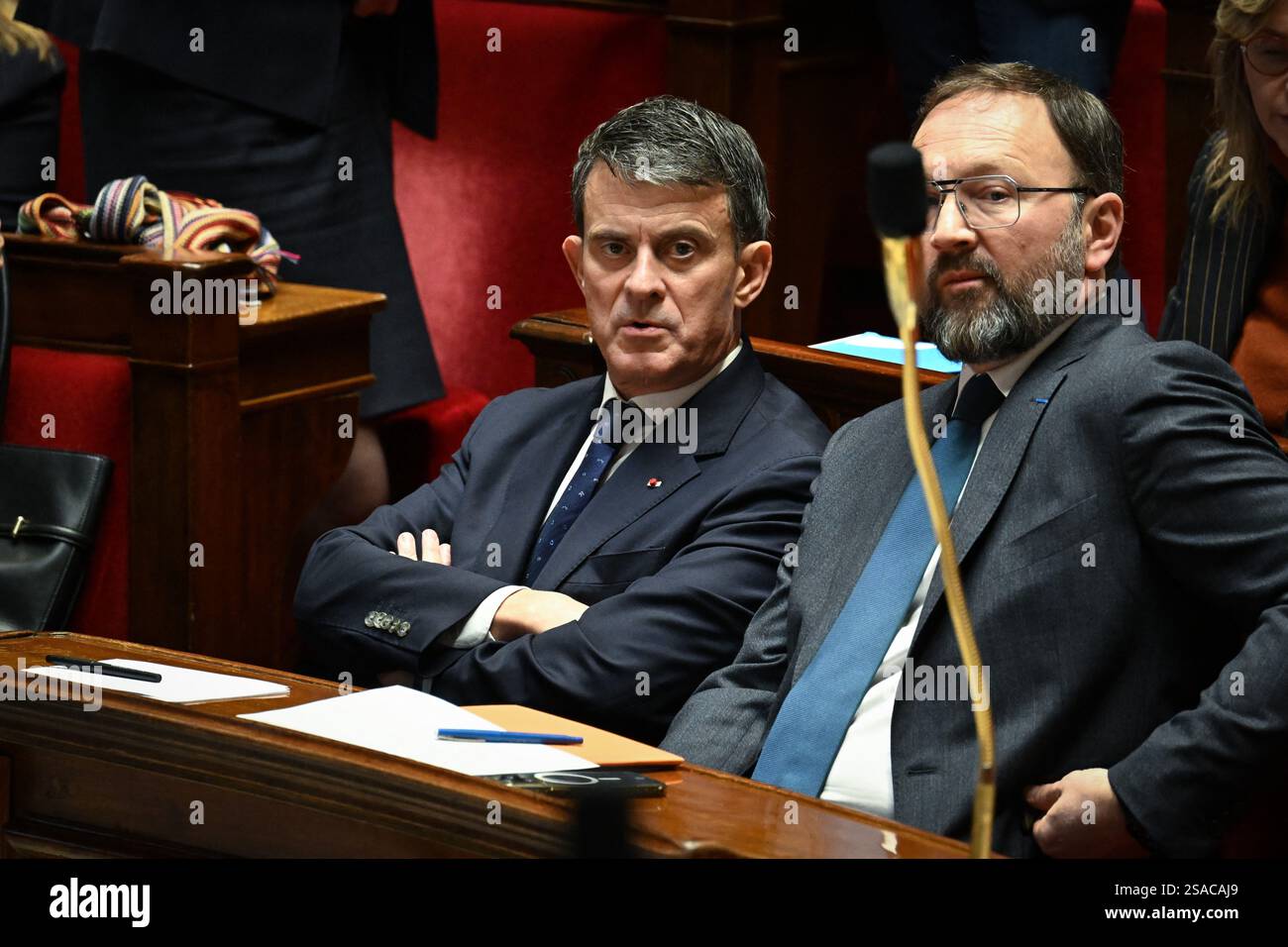 Paris, France. 29th Jan, 2025. Manuel Valls, French Minister for ...