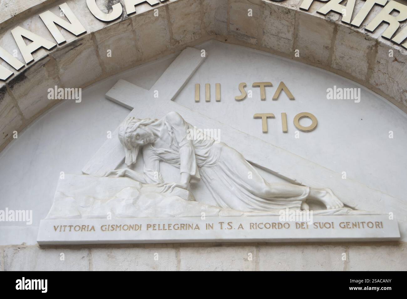 Way of the Cross. Jerusalem, Israel, Asia Stock Photo - Alamy