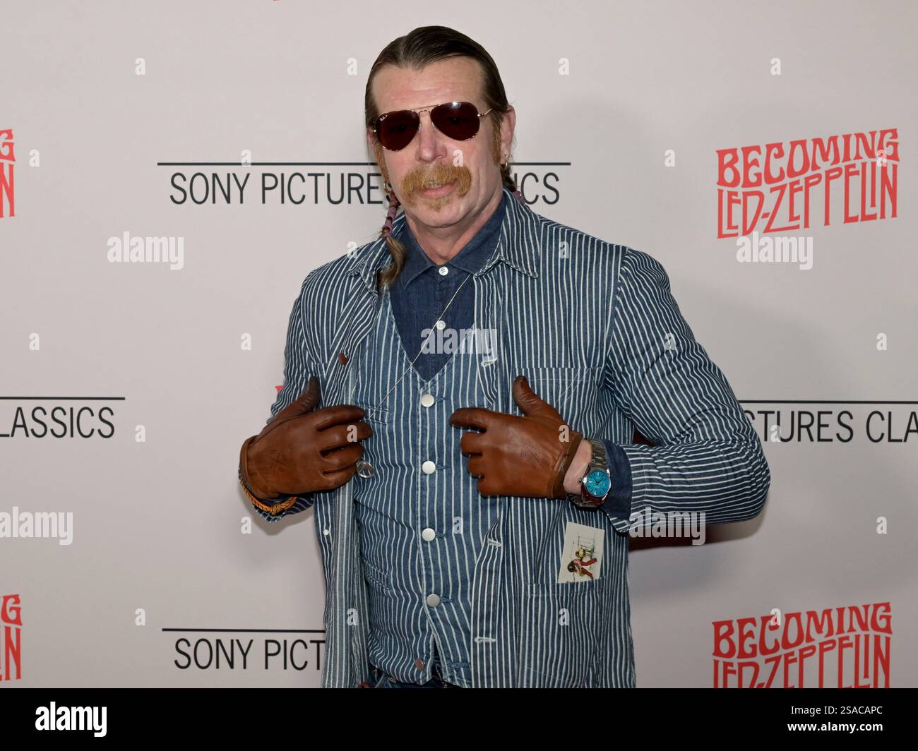 Hollywood, California, USA. 27th Jan, 2025. Jesse Hughes. "Becoming Led ...