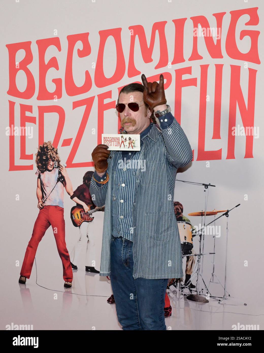 Hollywood, California, USA. 27th Jan, 2025. Jesse Hughes. "Becoming Led ...