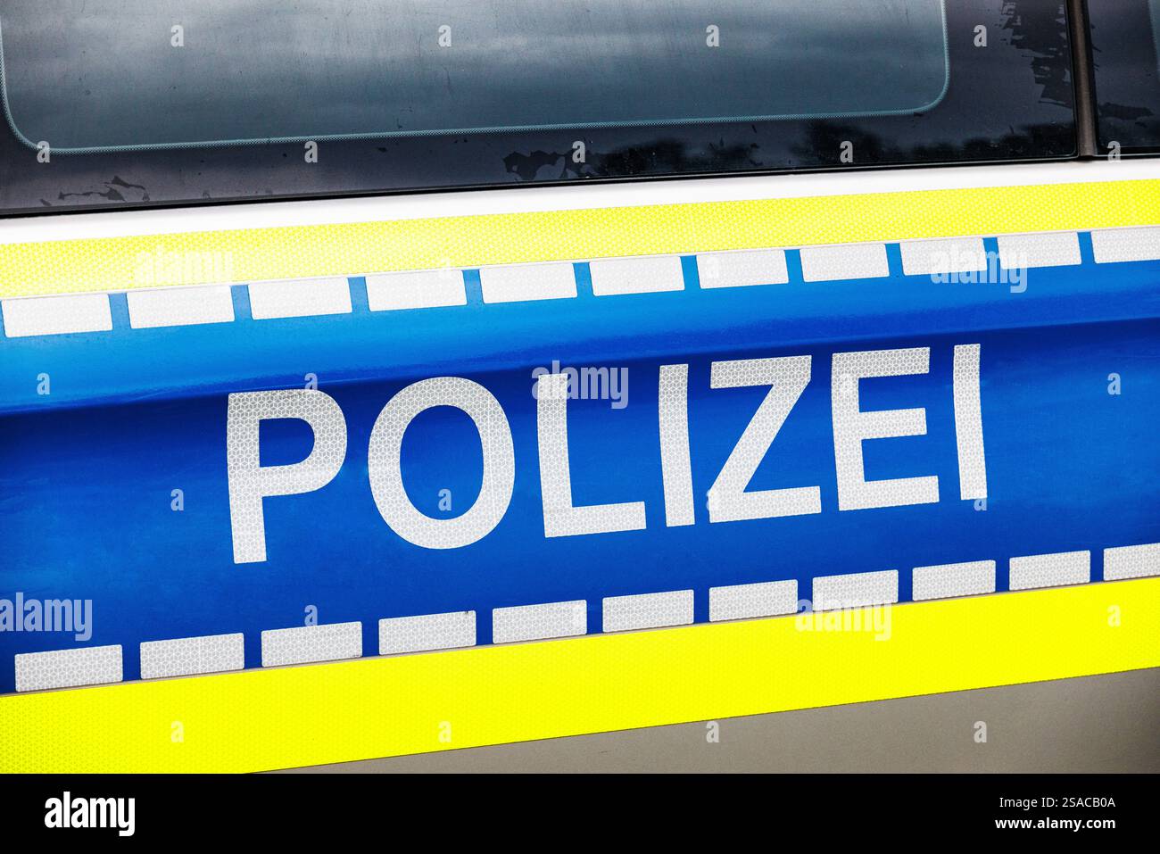 WETZLAR, GERMANY - JULY 05, 2024: POLIZEI LOGO of german police on a ...