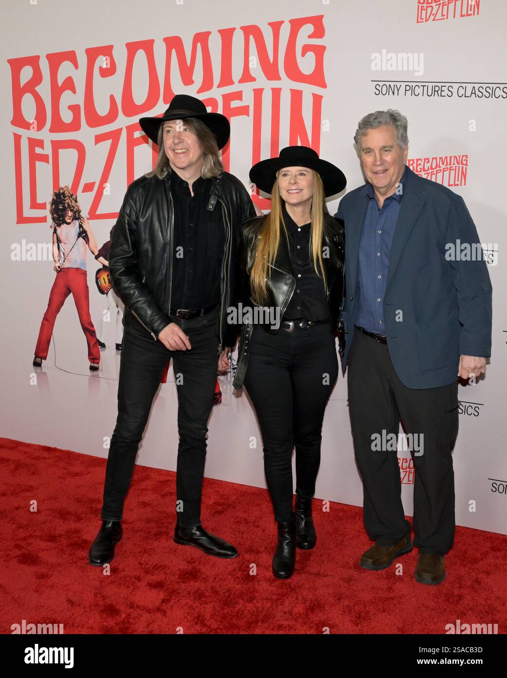 Hollywood, California, USA. 27th Jan, 2025. Bernard MacMahon, Allison ...