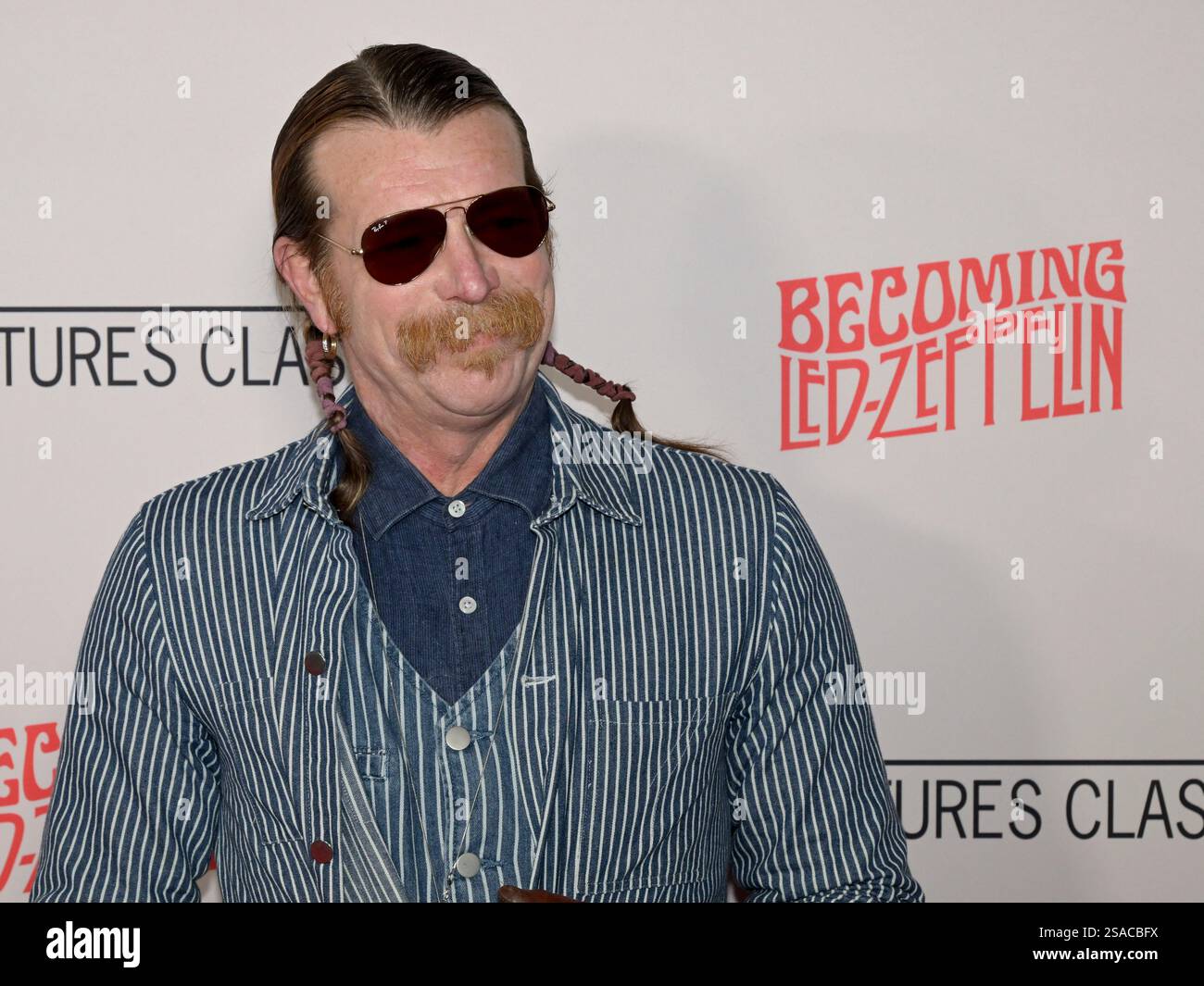 Hollywood, California, USA. 27th Jan, 2025. Jesse Hughes. "Becoming Led ...