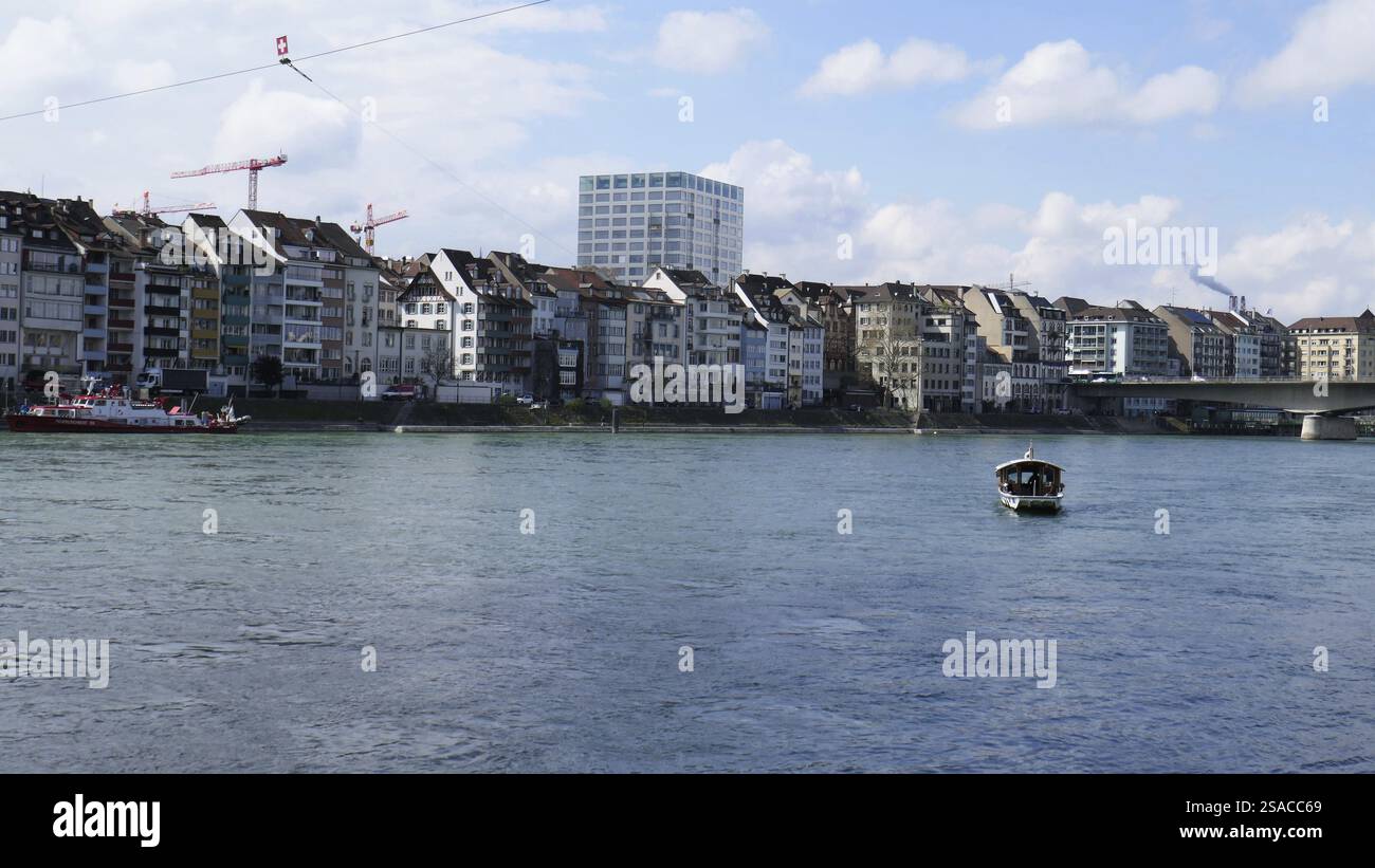 Switzerland basel stadt rhine hi-res stock photography and images - Alamy