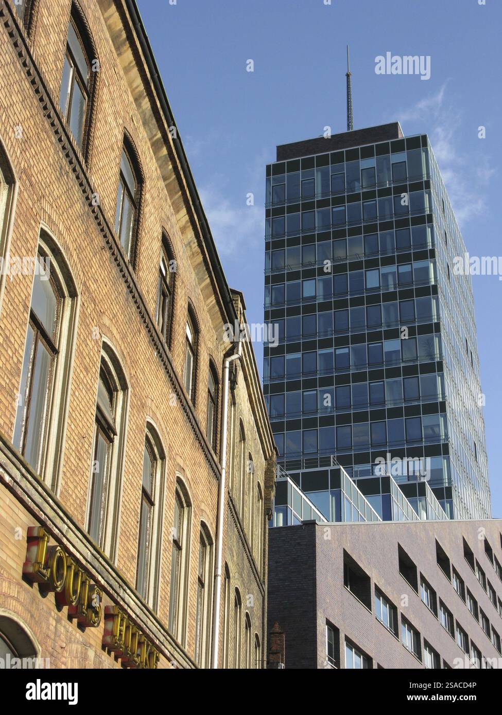 Old and new architecture Stock Photo - Alamy