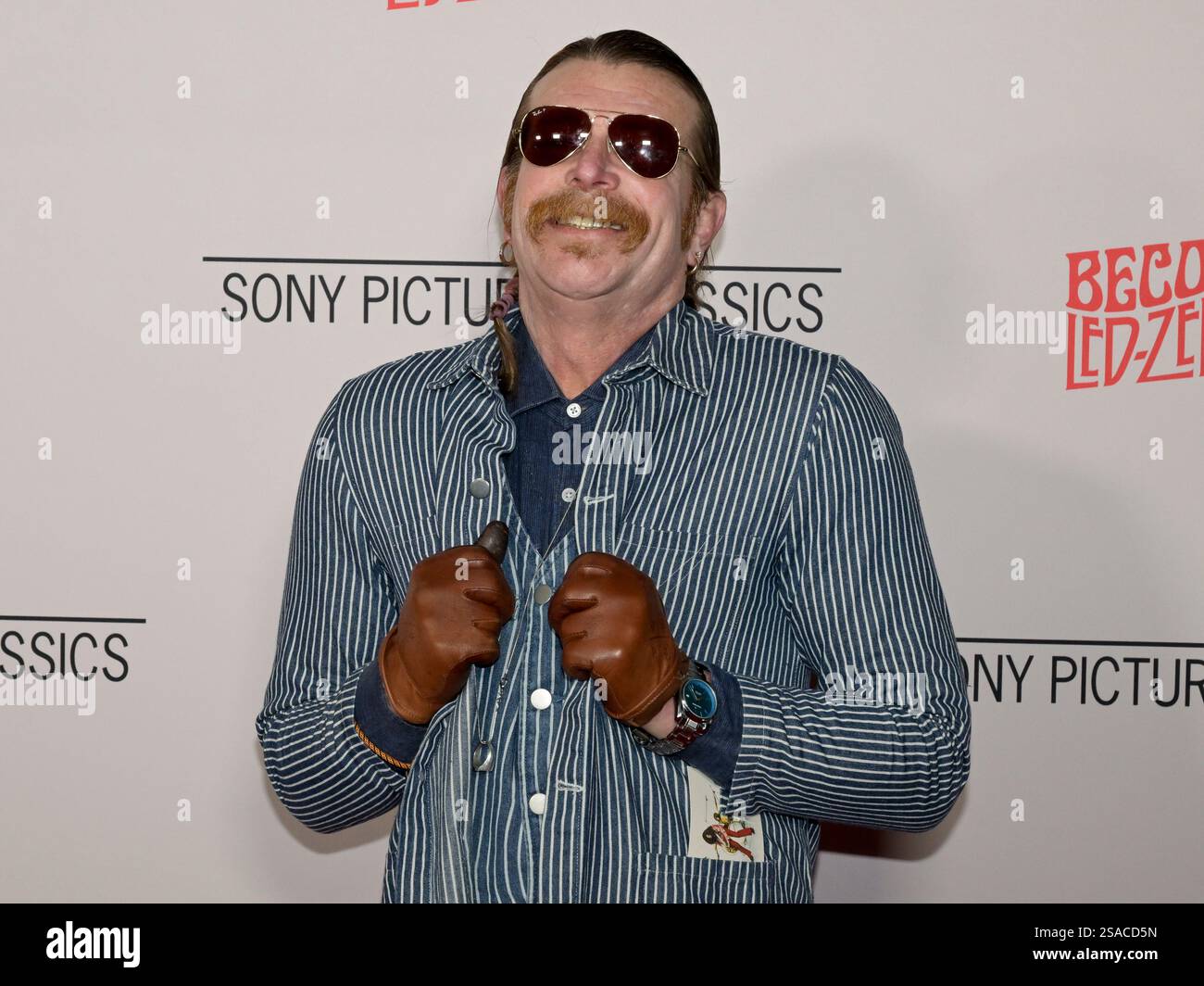 January 27, 2025, Hollywood, California, USA: Jesse Hughes attends the ...