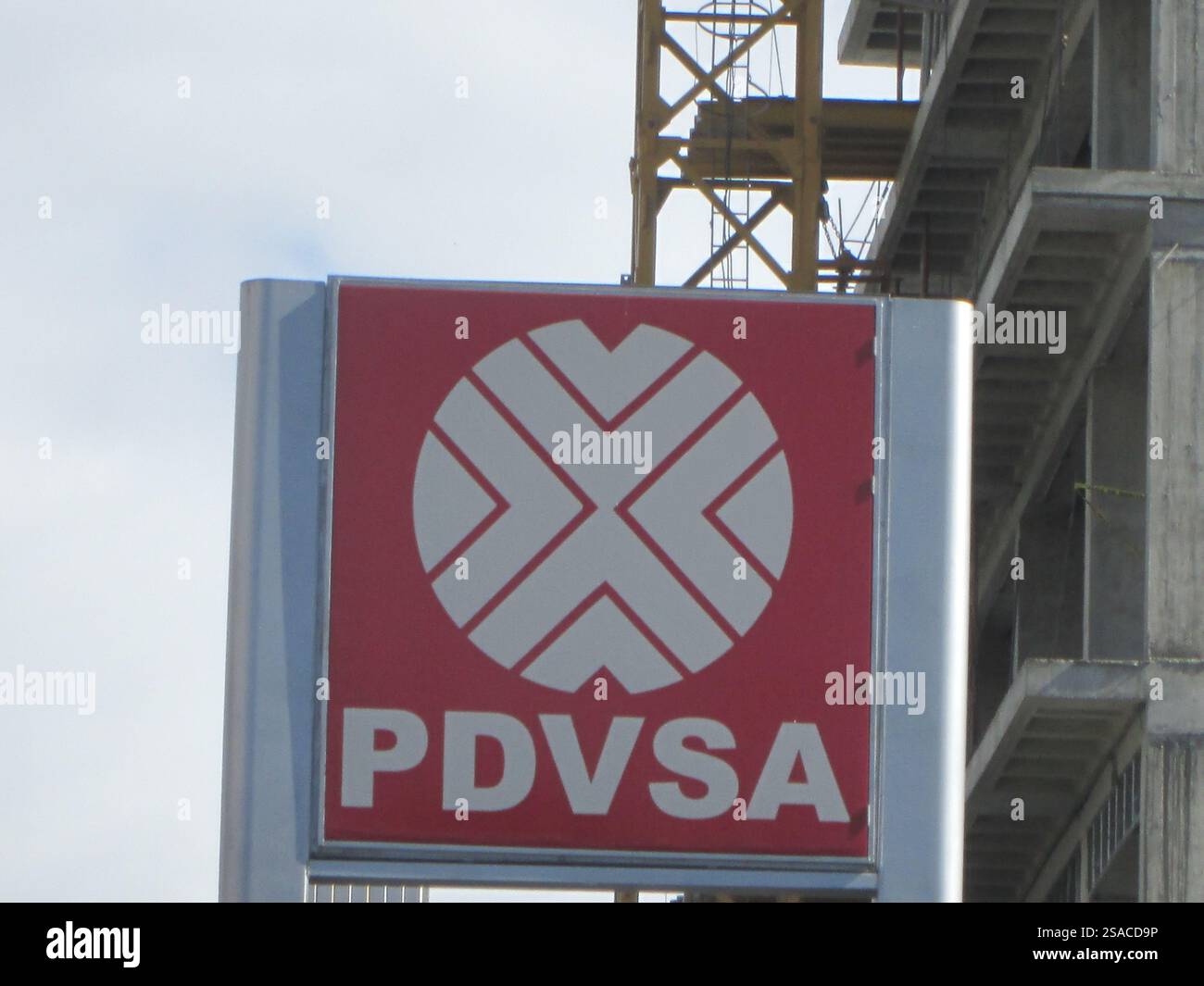 Emblem of the iconic oil company of Venezuela, Petroleos de Venezuela ...