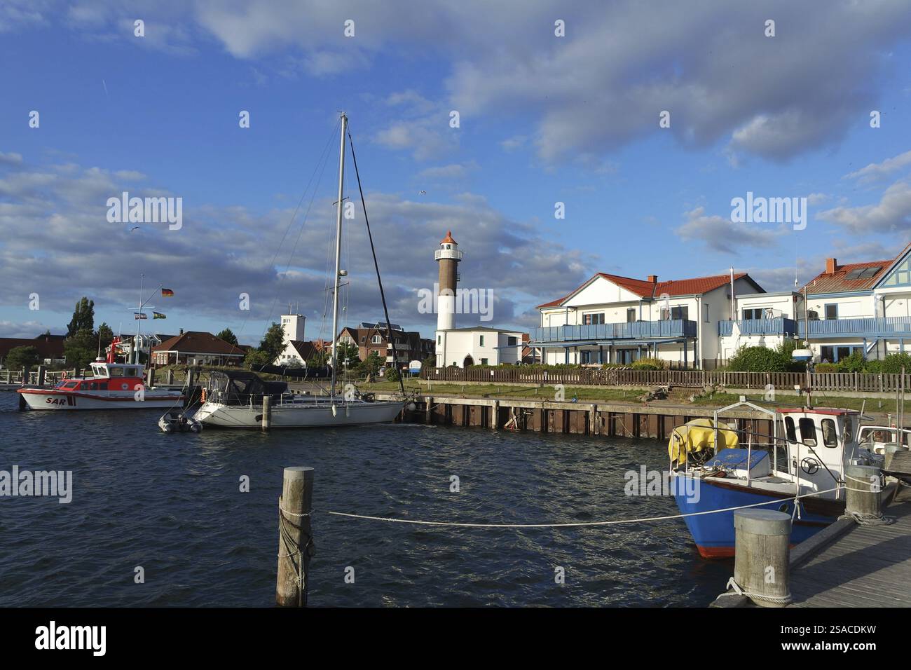 Harbour in Timmendorf, island of Poel Stock Photo - Alamy