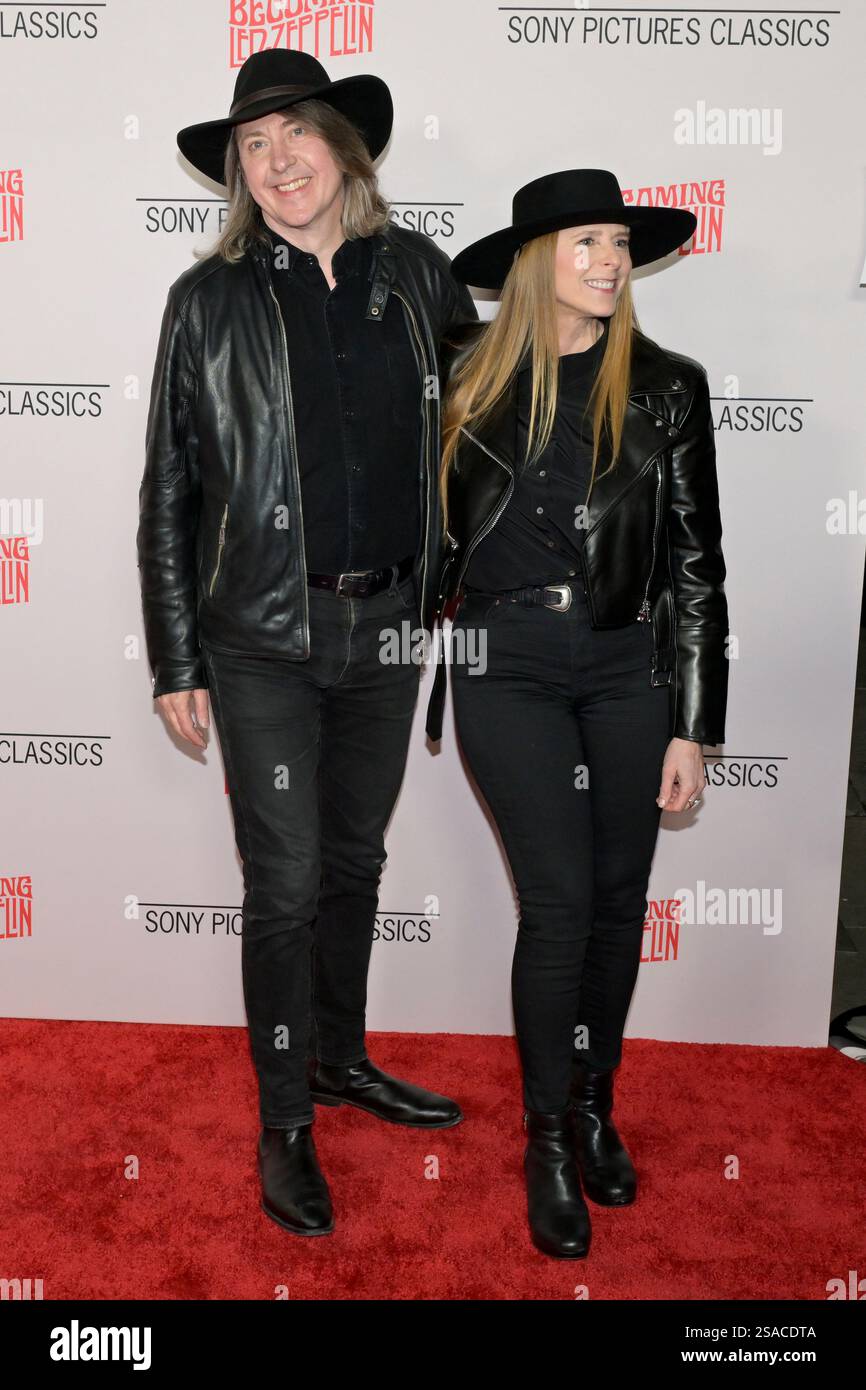 Hollywood, California, USA. 27th Jan, 2025. Bernard MacMahon, Allison ...